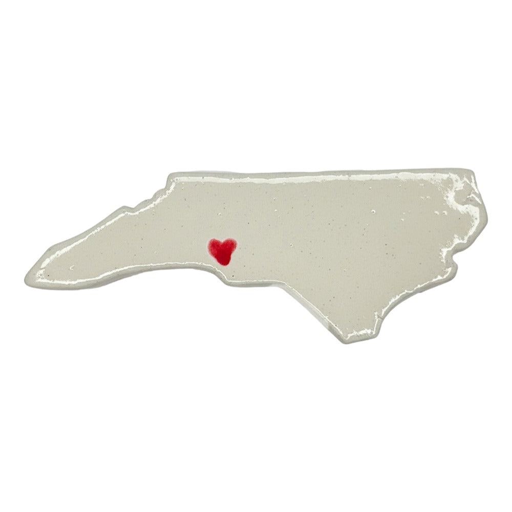 North Carolina Custom Ceramic Magnet for Fridge - Unique Handmade Gift ...